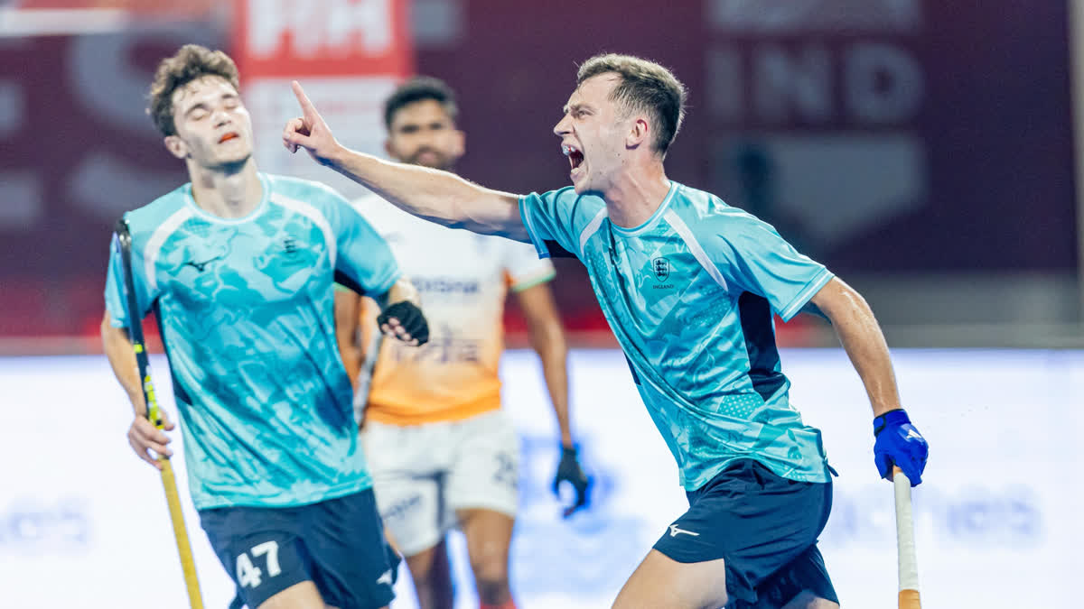 FIH Hockey Pro League: Sam Ward's Brace Powers England To A Thrilling 3 ...