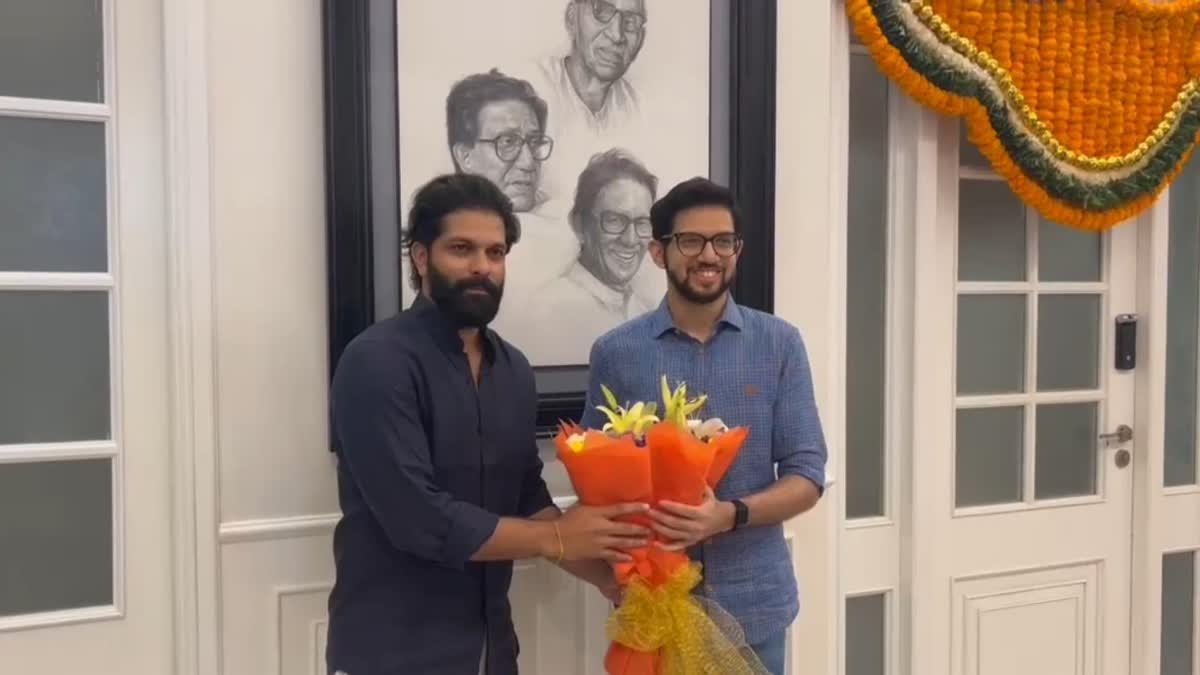 अमित ठाकरेंच्या वाढदिवसाचा केक चर्चेत, आदित्य यांनी 'शिवतीर्थ'वर जाऊन ...