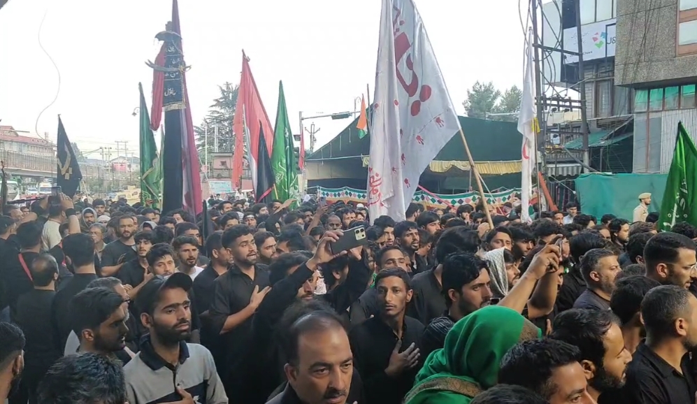 Jammu Kashmir: Thousands Participate In 8th Muharram Procession In ...
