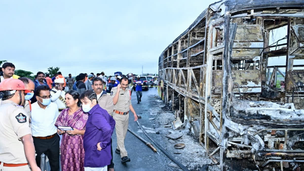 Kurnool Bus Fire LIVE | 19 Charred Bodies Recovered; Andhra Govt Forms ...
