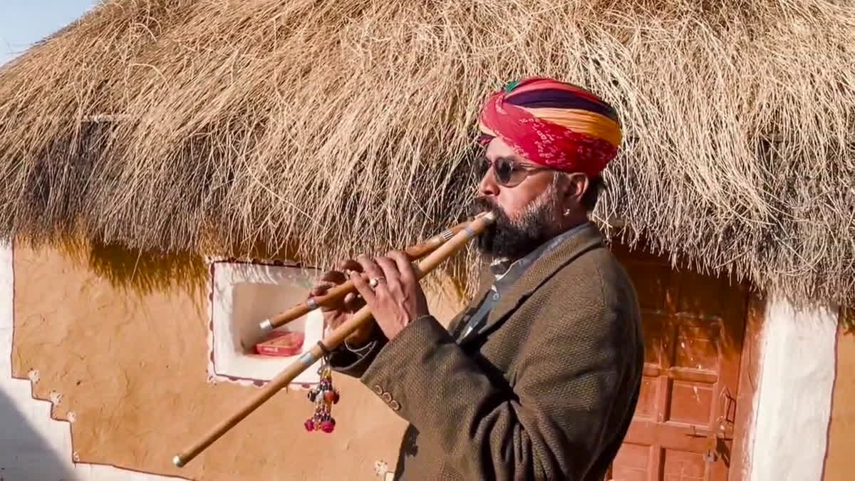 Padma Awards: Tagaram Bhil From Rajasthan's Jaisalmer Took The 'Algoja ...