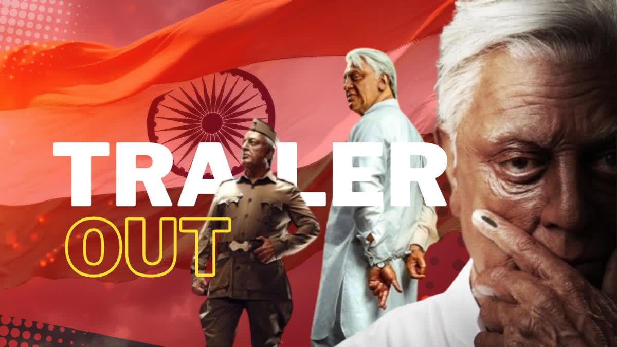 Indian 2 Trailer out Now! Kamal Haasan as Senapathy Reignites the ...