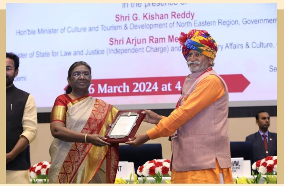 Padma Shri For Bhapang Maestro Ghafaruddin Mewati Jogi: Six Decades of ...