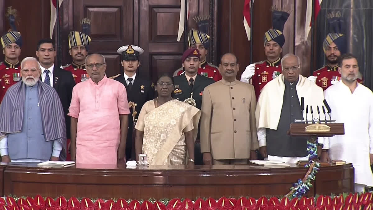 In Photos: Top Leaders Mark Constitution Day