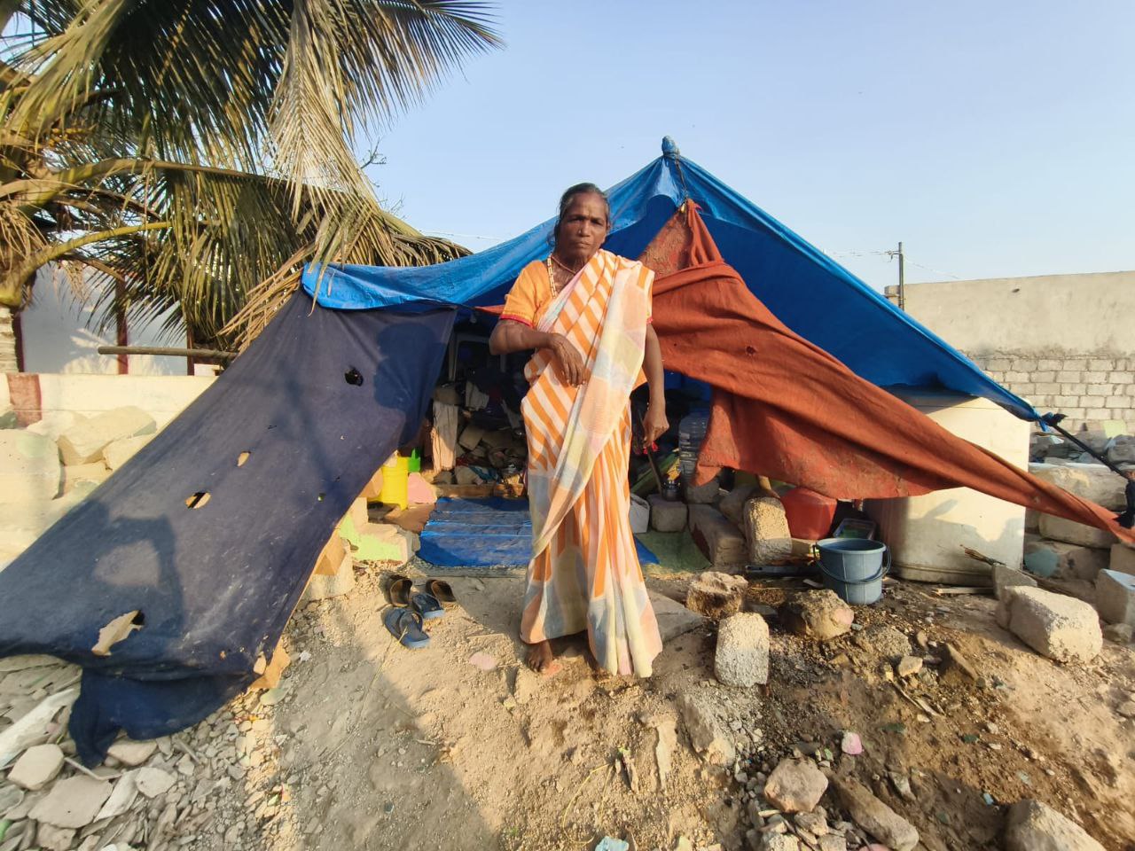 36 Days Since Demolition: Kogilu Slum Residents Wait for Shelter
