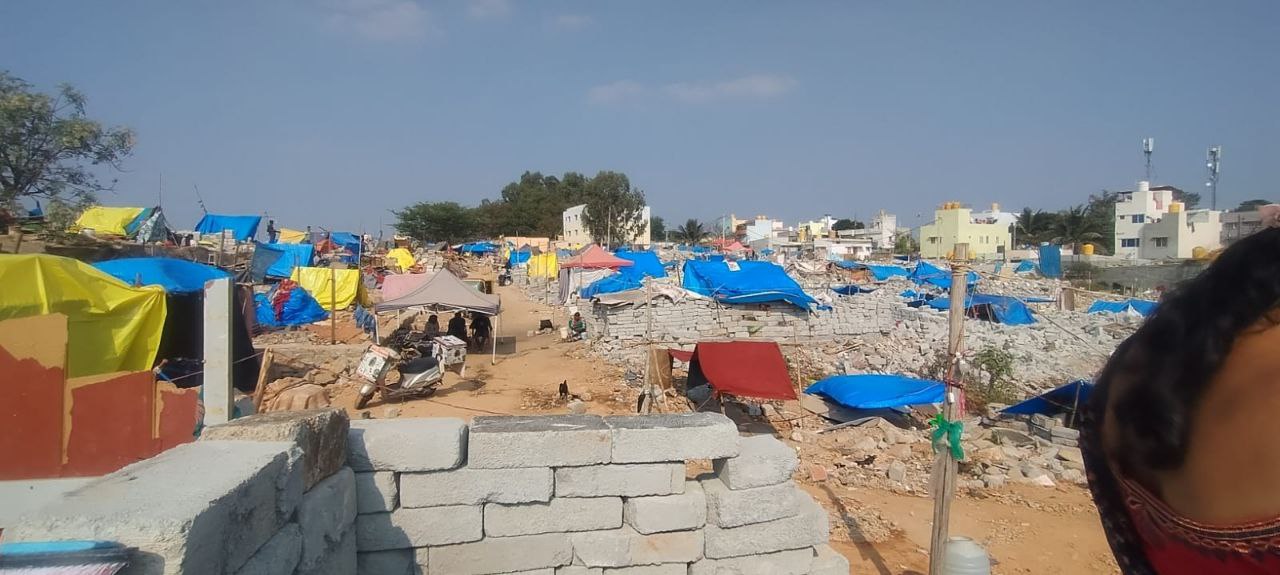 36 Days Since Demolition: Kogilu Slum Residents Wait for Shelter