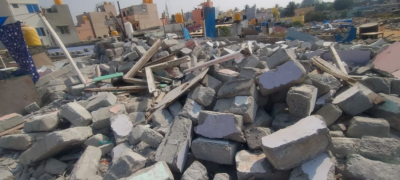 36 Days Since Demolition: Kogilu Slum Residents Wait for Shelter