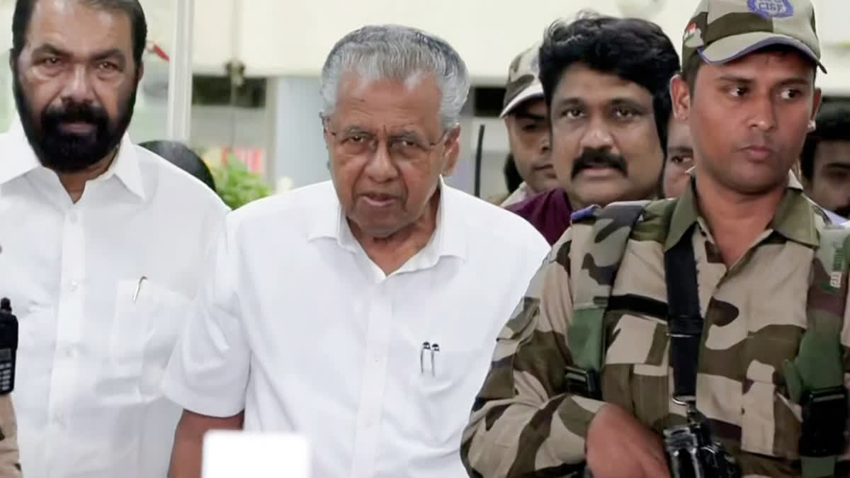 ED Raids Ex-Kerala CM Pinarayi Vijayan's Home In CMRL Money Laundering Case