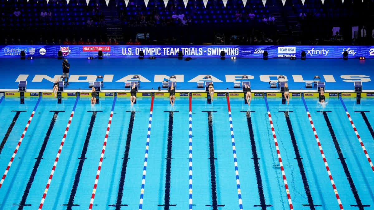 Paris 2024 Olympics: Srihari Natraj, 14-year-old Dhinidhi Desinghu To ...