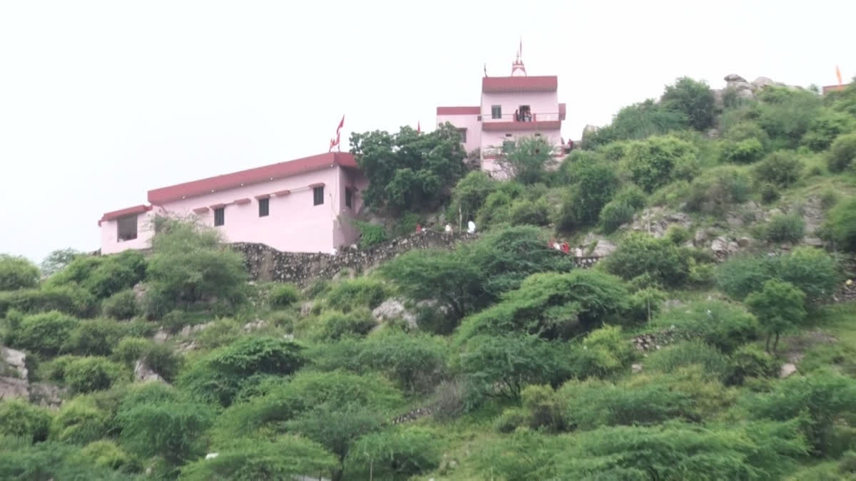 The Divine Abode Of Ashapura Mata In A Hilltop Cave: Devotees Climb 300 ...