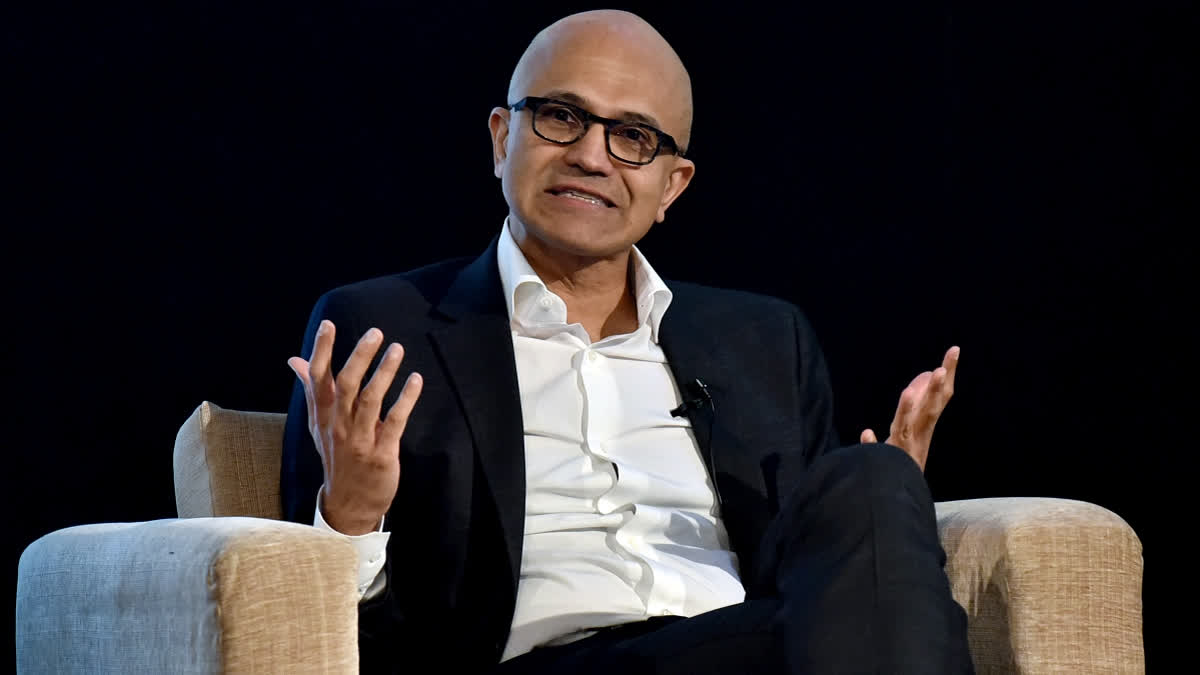 Microsoft CEO Satya Nadella Calls Himself Product Of India-US Bond
