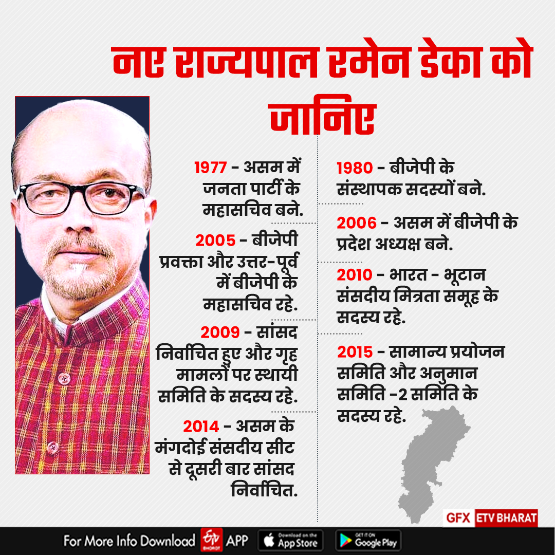 रमेन डेका छत्तीसगढ़ के नए राज्यपाल नियुक्त, 9 राज्यों के गवर्नर बदले ...