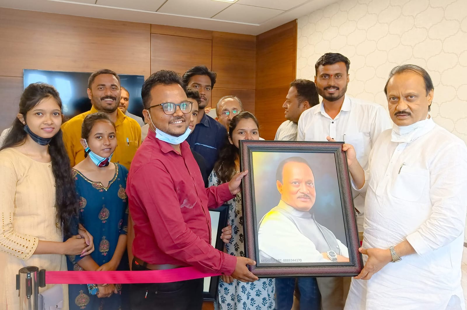 Artist From Maharashtra's Amravati Breathes Life To Old, Worn-Out Paintings