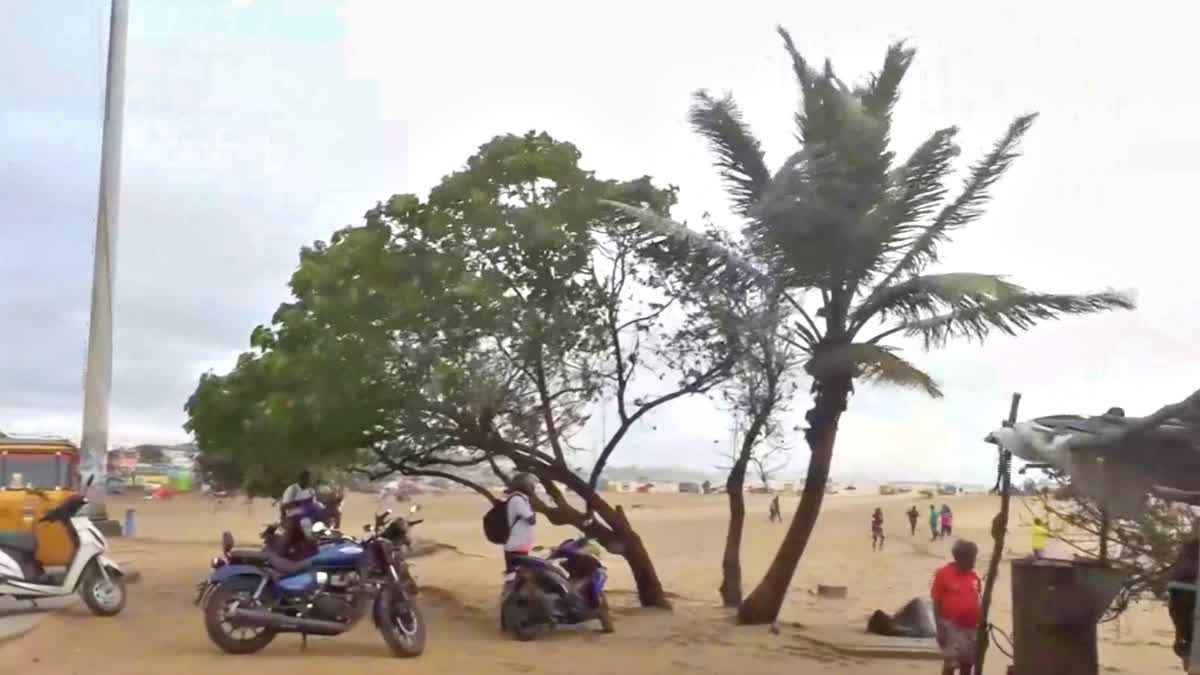 Andhra Pradesh: Cyclone Ditwa Triggers Orange Alert For Nellore; Red ...