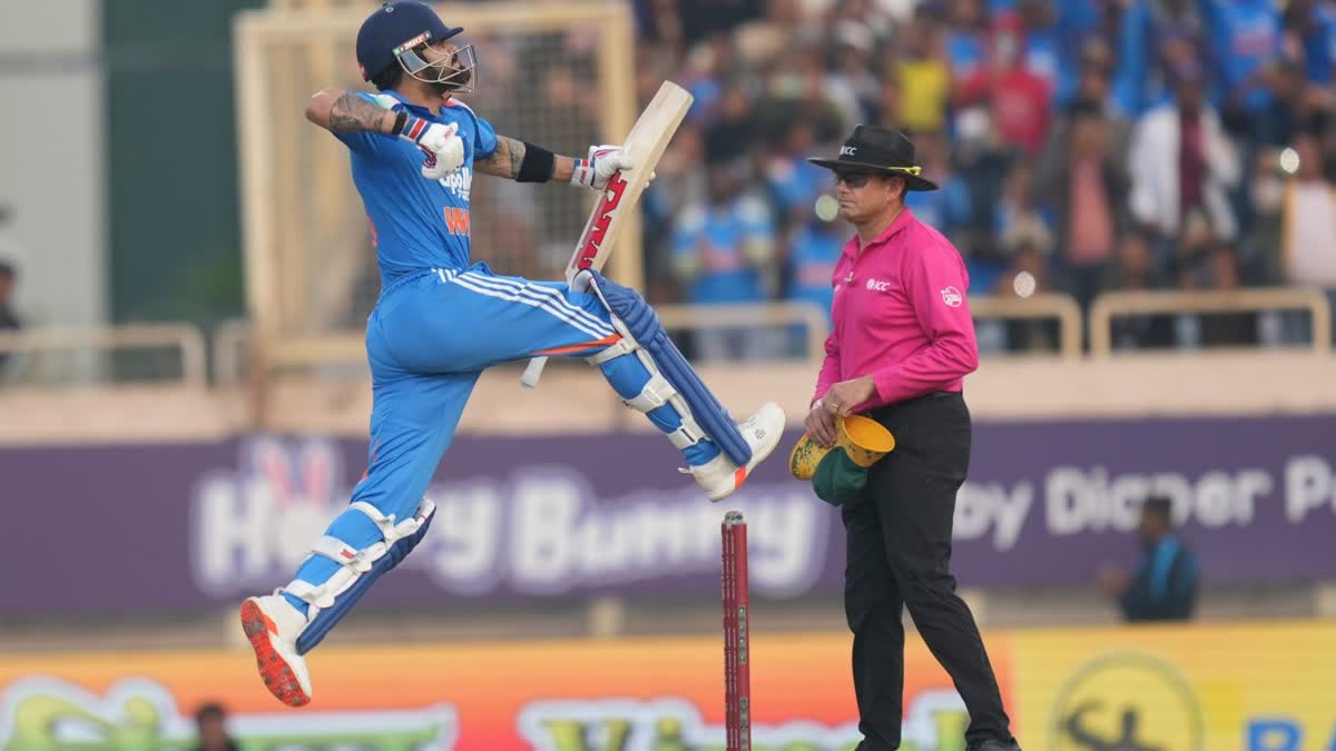 தென்னாப்பிரிக்க அணிக்கு 350 ரன்கள் இலக்கு; புதிய வரலாறு படைத்த விராட் கோலி