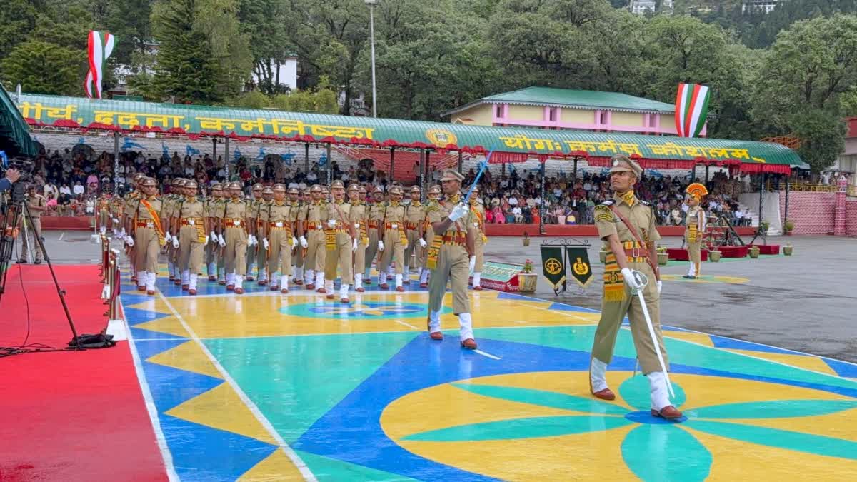 मसूरी में पासिंग आउट परेड, ITBP को मिले 133 नए 'हिमवीर' अफसर, बारिश में ...