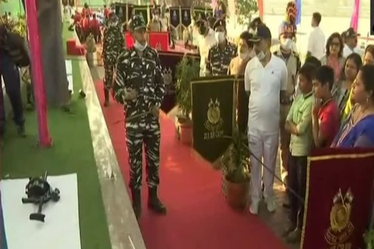 CRPF holds weapons exhibition in Raipur ahead of 82nd anniversary of ...