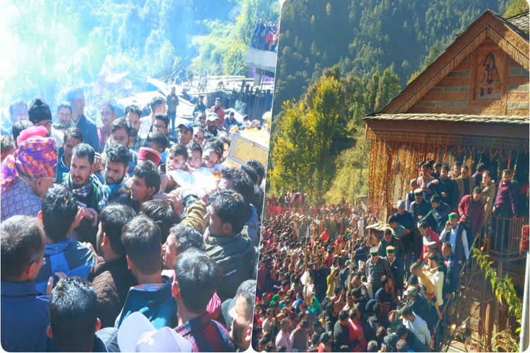 चालदा महासू महाराज की डोली यात्रा में शामिल हुए सतपाल महाराज ...