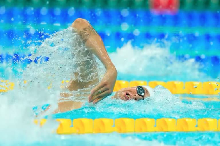Romanchuk wins medal in pool while father fights in Ukraine