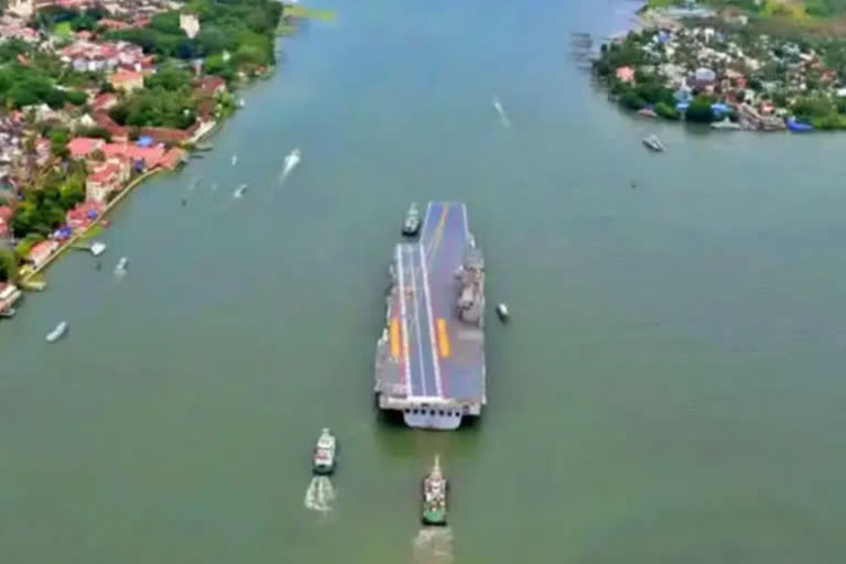 INS Vikrant to carry logo designed by youth from MP's Sehore