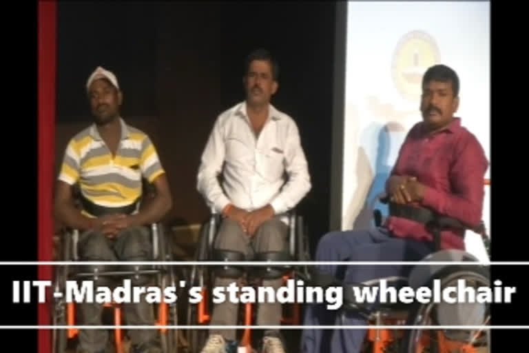 IIT Madras launches 'first indigenously' designed standing wheelchair
