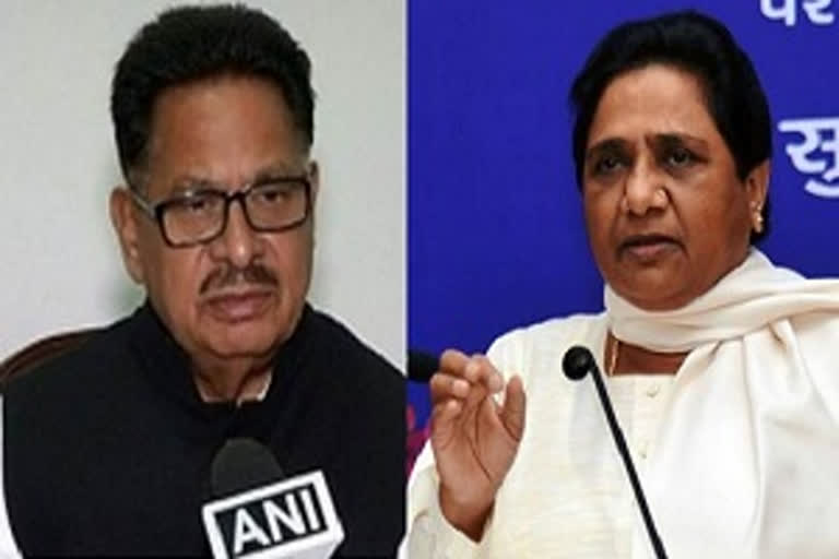 Mayawati a Twitter behanji' and undeclared spokesperson of BJP': Cong
