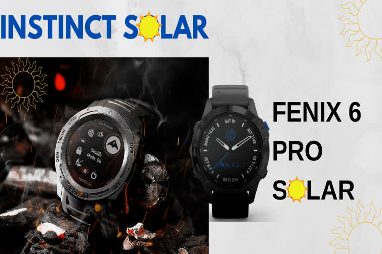 Solar-powered smartwatches by Garmin, launched in India